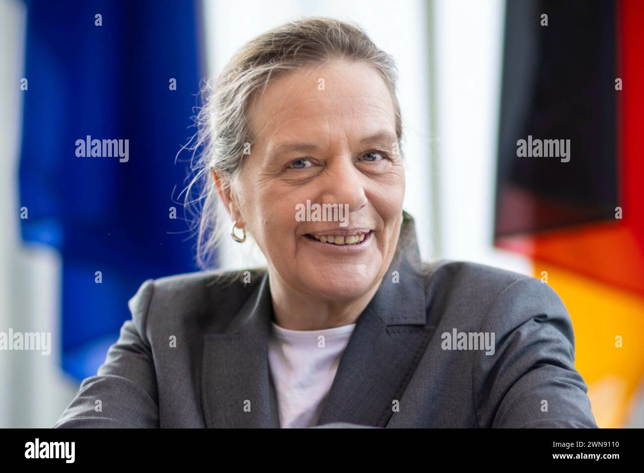 Berlin, Deutschland. 01st Mar, 2024. Ruth Brand, President of the ...