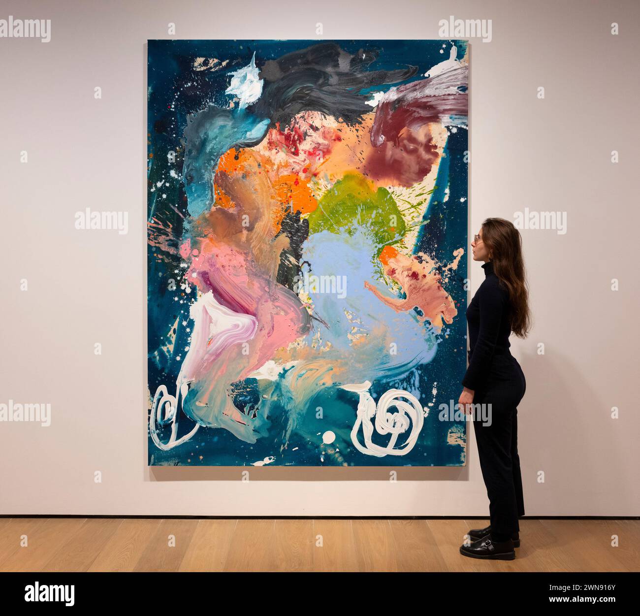 Almine Rech Gallery, London, UK. 1st Mar, 2024. ‘Dissolving' is Spanish ...