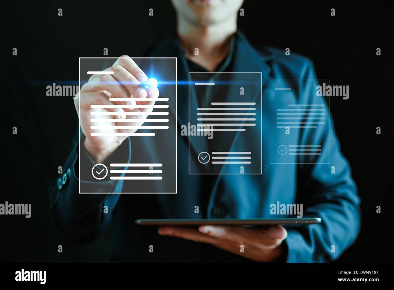 Electronic signature hi-res stock photography and images - Alamy