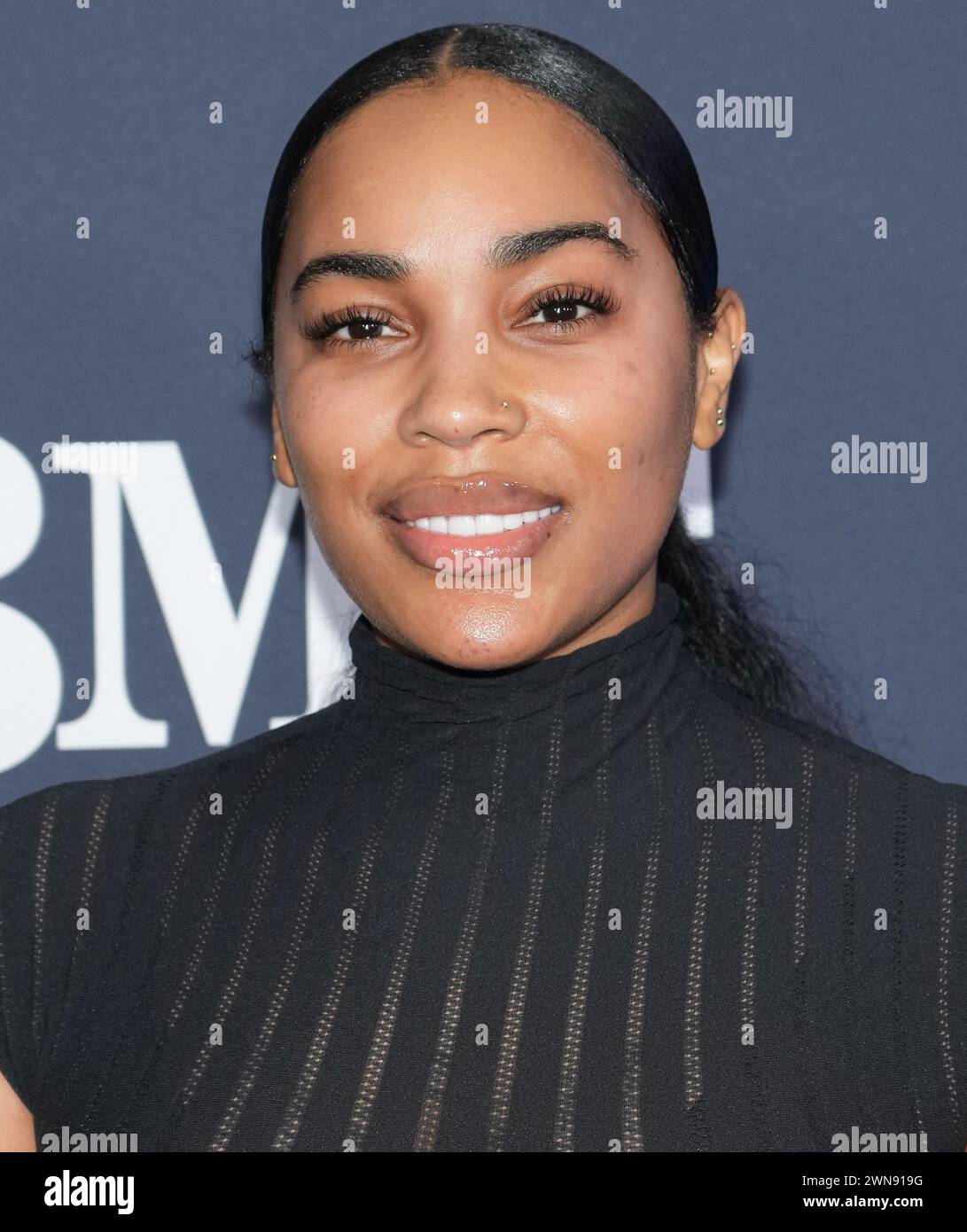Los Angeles, USA. 29th Feb, 2024. Dreka Gates arrives at the Starz ...