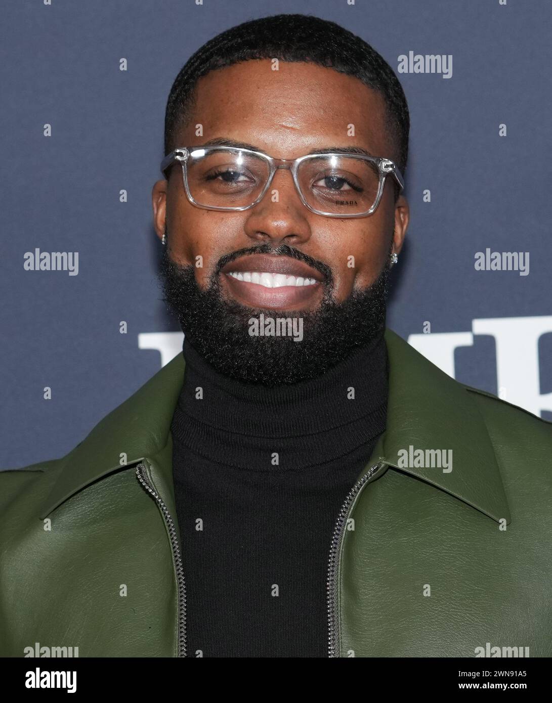 Los Angeles, USA. 29th Feb, 2024. Lawrence Robinson arrives at the ...