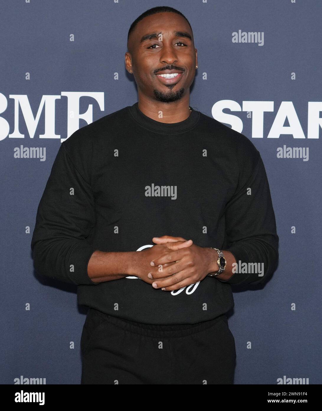 Los Angeles, USA. 29th Feb, 2024. Demetrius Shipp Jr. arrives at the ...