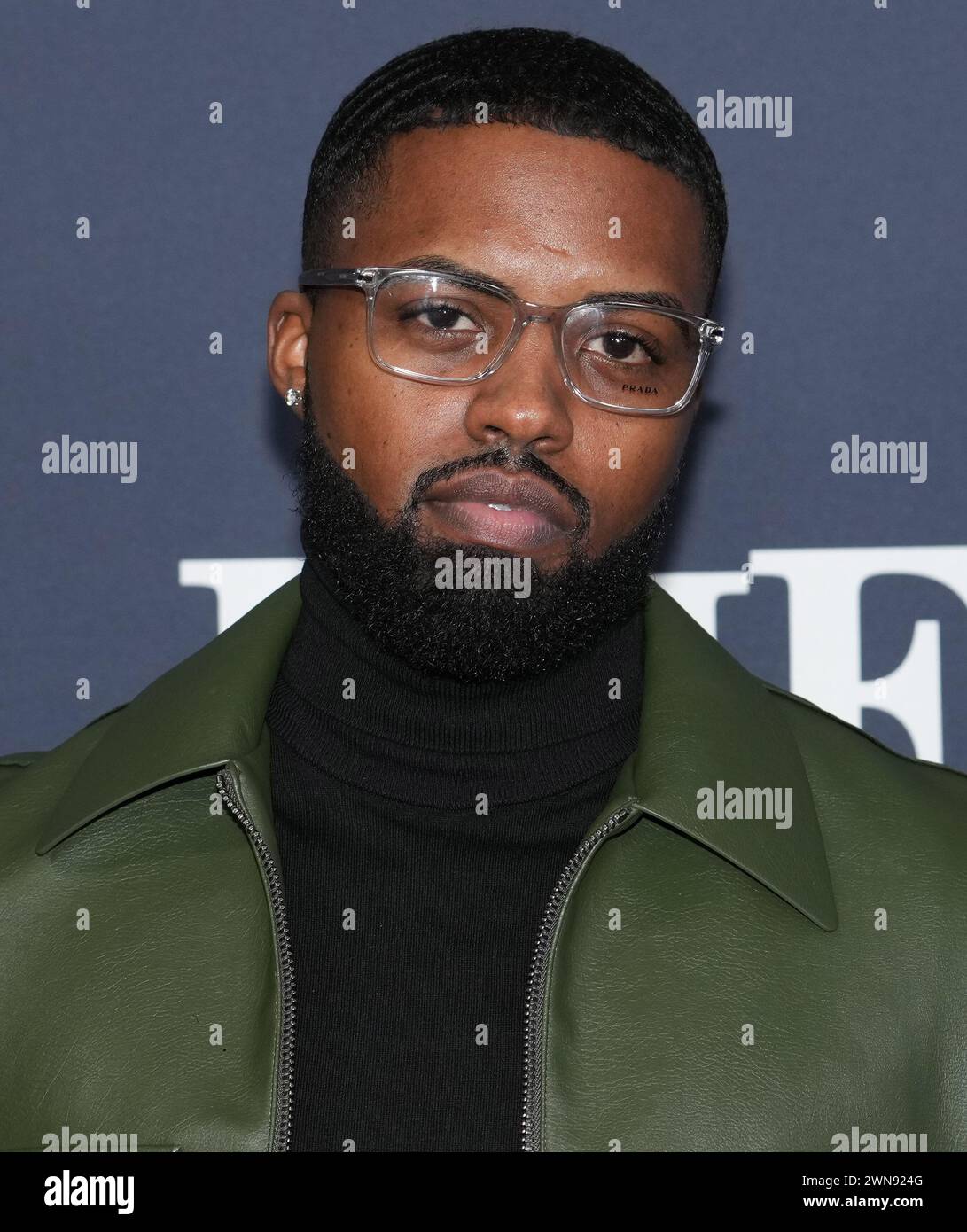 Los Angeles, USA. 29th Feb, 2024. Lawrence Robinson arrives at the ...