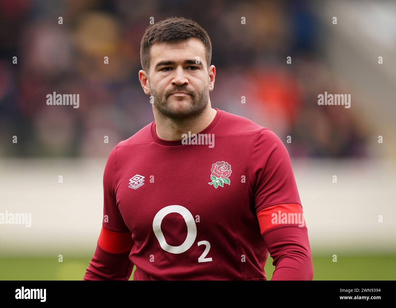 England's Will Muir during a training session at the LNER Community ...