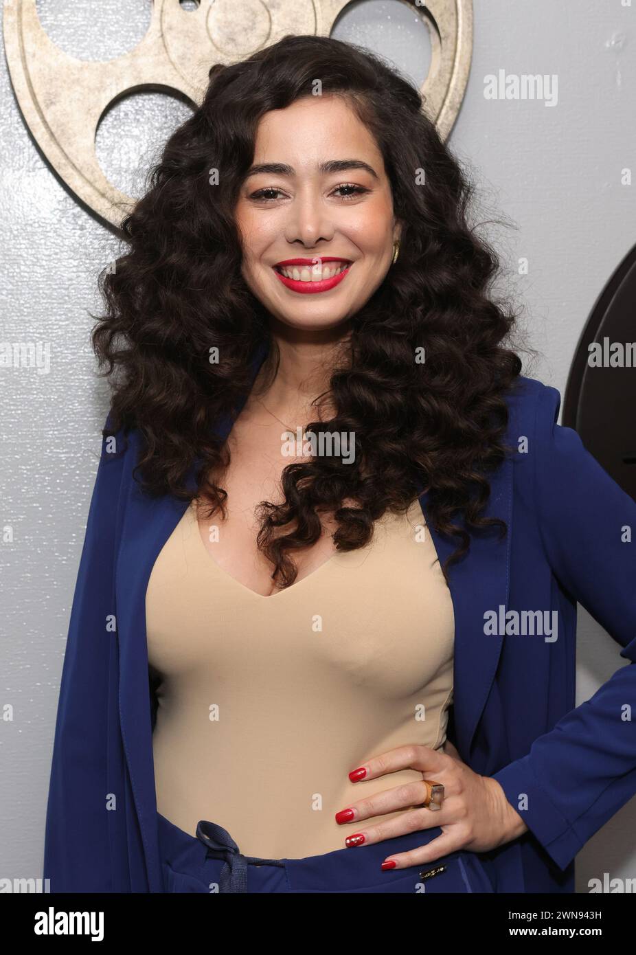 Los Angeles, Ca. 29th Feb, 2024. Aurora Cossio at the Filming Italy Los ...