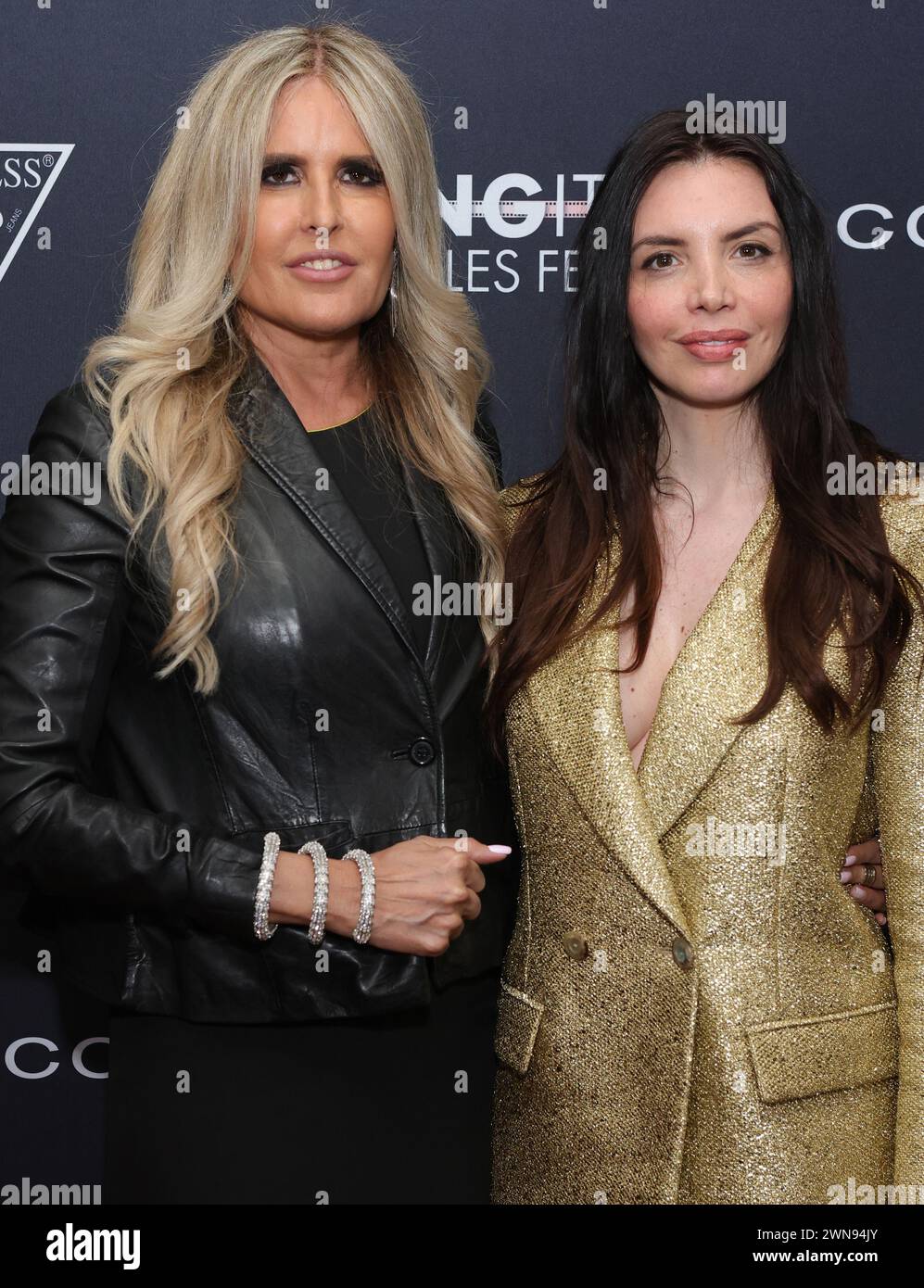 Los Angeles, Ca. 29th Feb, 2024. Ilenia Pastorelli, Tiziana Rocca at ...