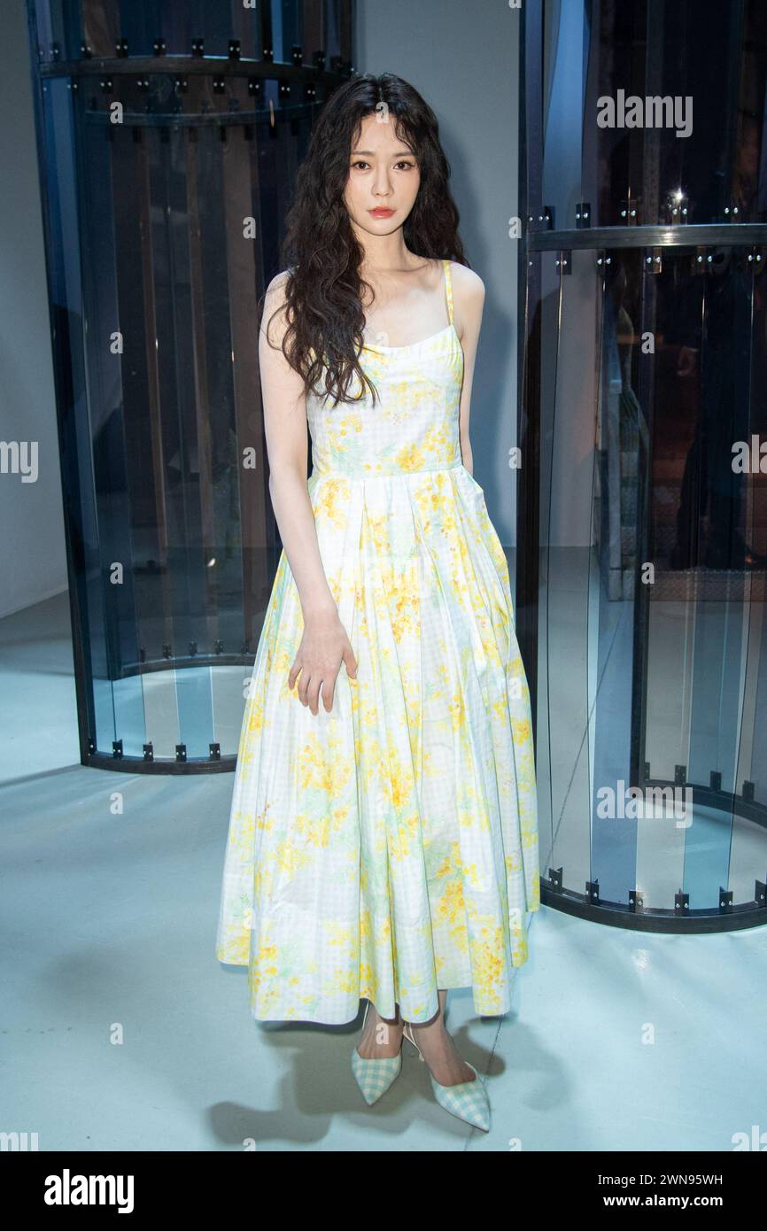 Paris, France. 29th Feb, 2024. Michelle Shen Meng Chen attending the ...