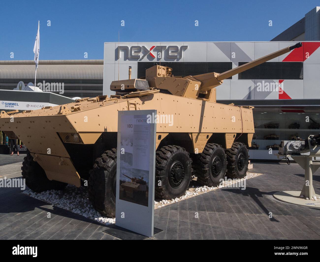 Abu Dhabi, UAE - Feb.25.2015: Nexter VBCI 8x IFV (Infantry Fighting ...