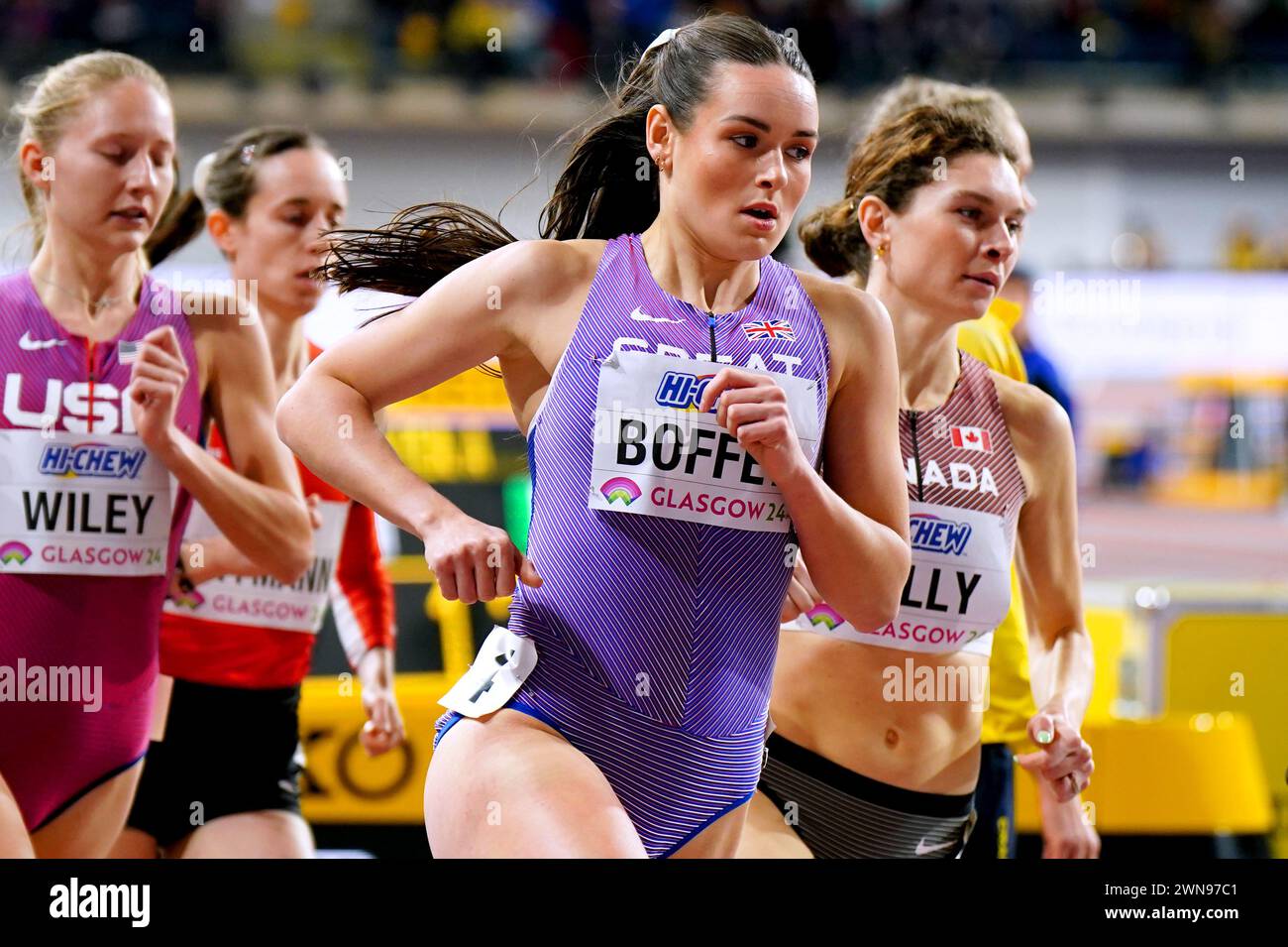 Great Britain's Isabelle Boffey in action as she competes in Heat 5 of ...