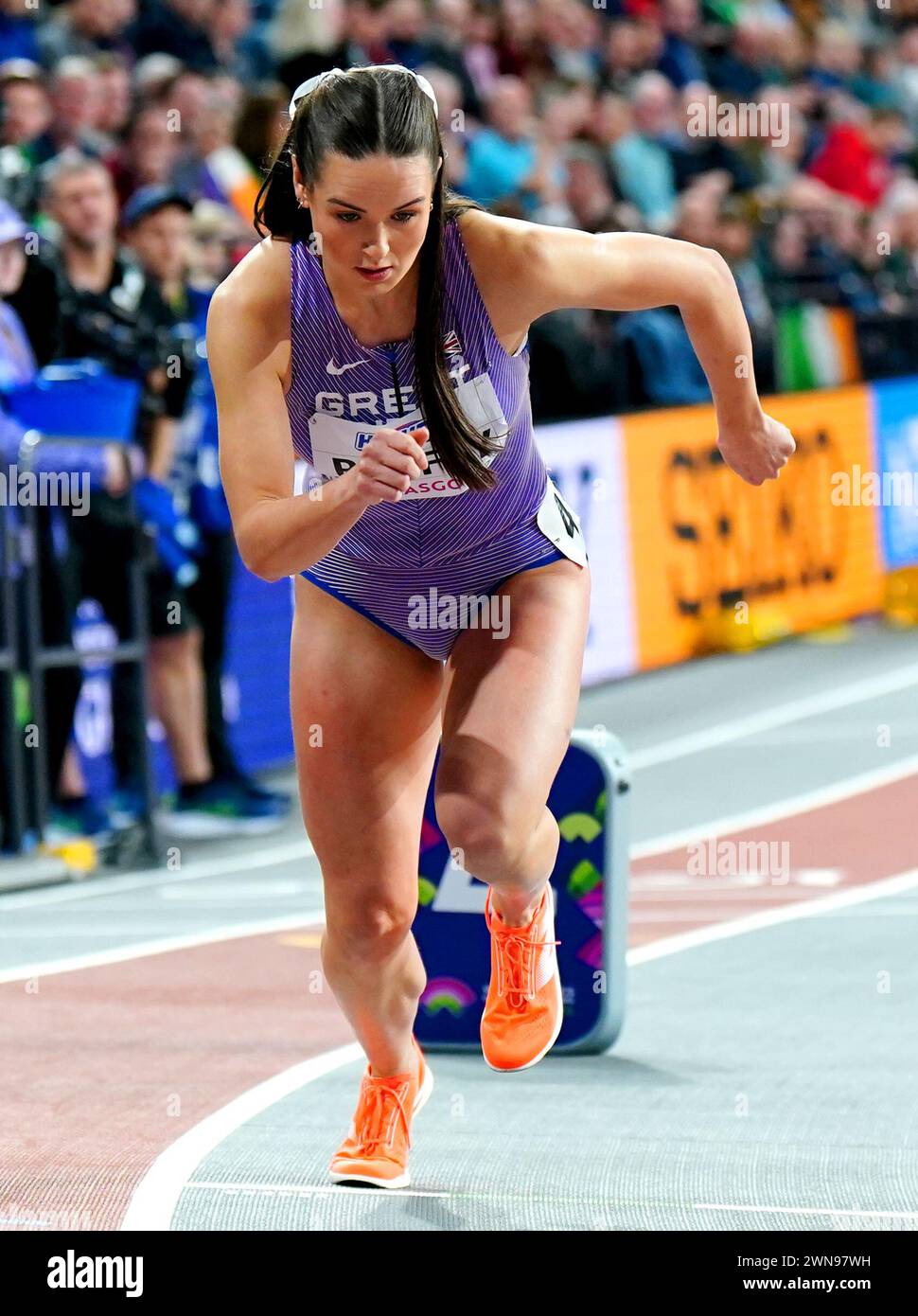 Great Britain's Isabelle Boffey in action as she competes in Heat 5 of ...