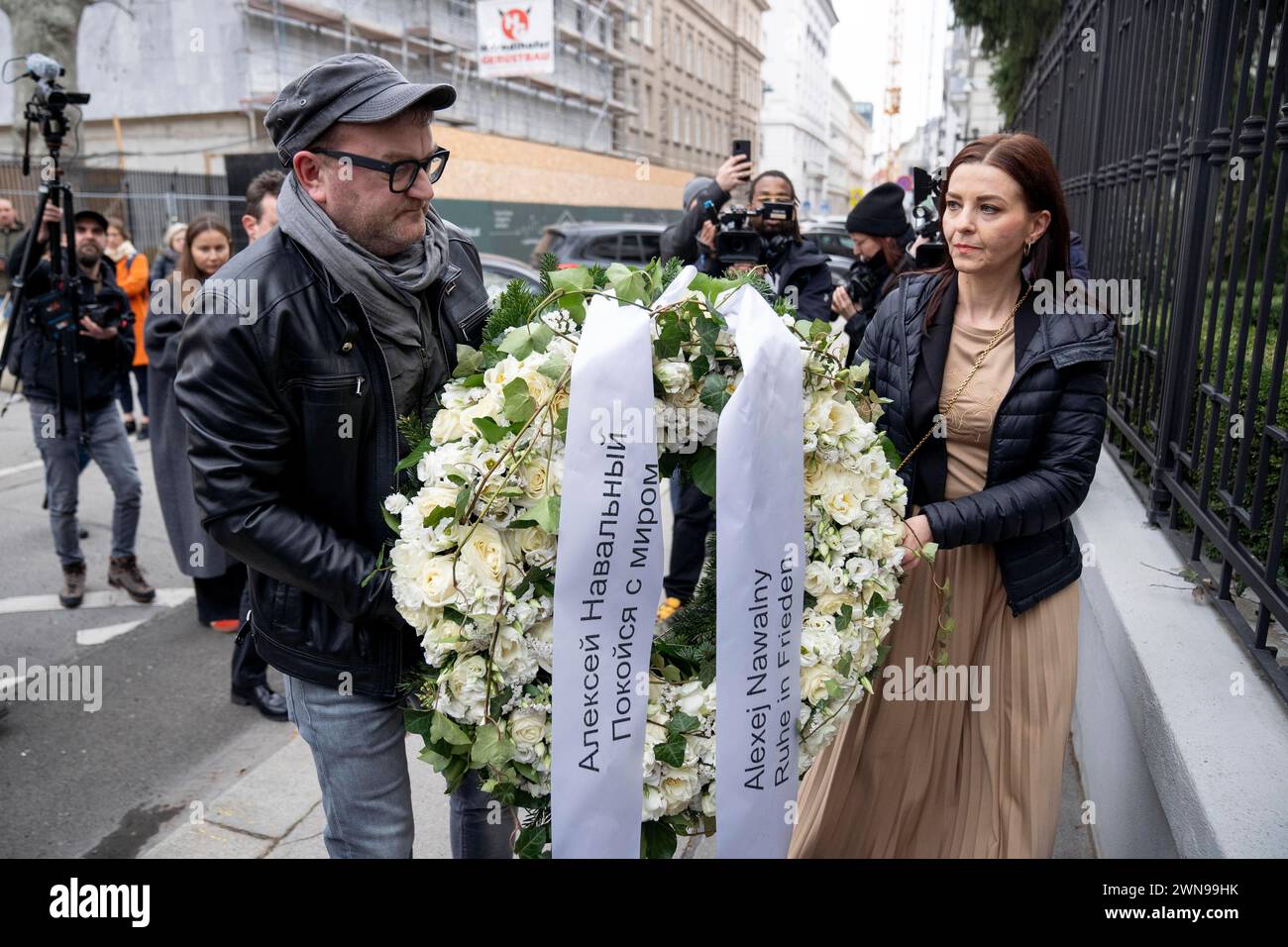 Wien, Österreich. 1. März 2024. Ewa Ernst-Dziedzic, außen- und ...
