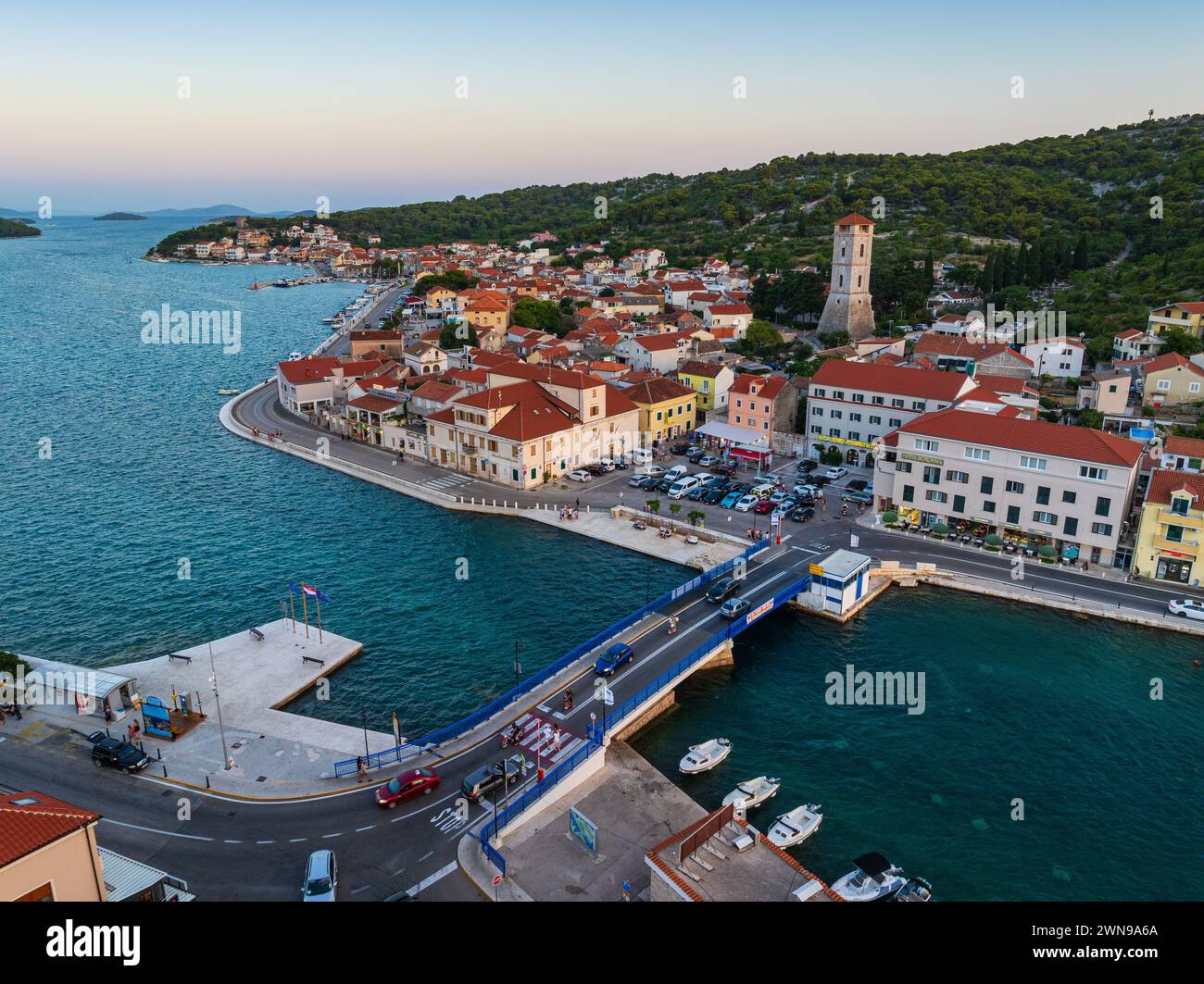Tisno, Murter island Stock Photo - Alamy