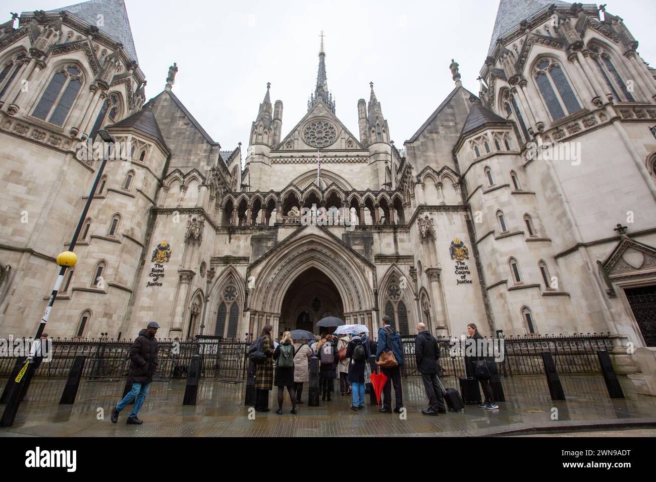 London, England, UK. 1st Mar, 2024. British High Court, Royal Courts of ...