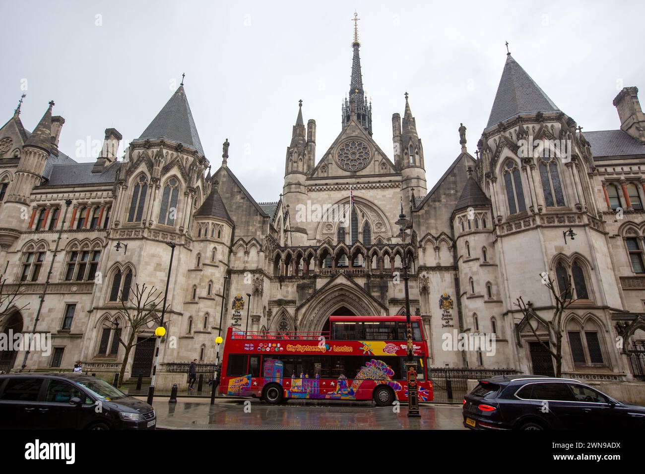 London, England, UK. 1st Mar, 2024. British High Court, Royal Courts of ...