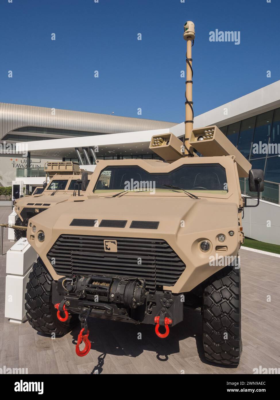 Abu Dhabi, UAE - Feb.25.2015: NIMR Automotive AJBAN SOV (Special ...