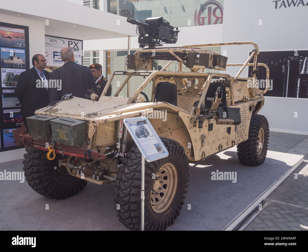 Abu Dhabi, UAE - Feb.25.2015: HDT Sword Light Tactical All-Terrain ...