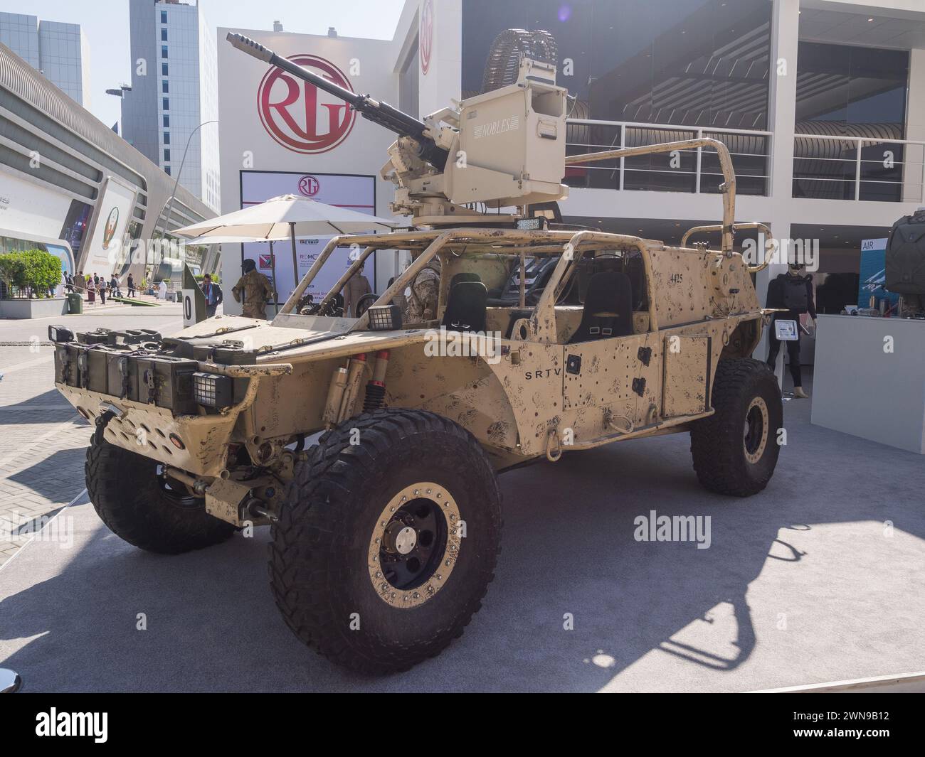 Abu Dhabi, UAE - Feb.25.2015: HDT Sword Light Tactical All-Terrain ...