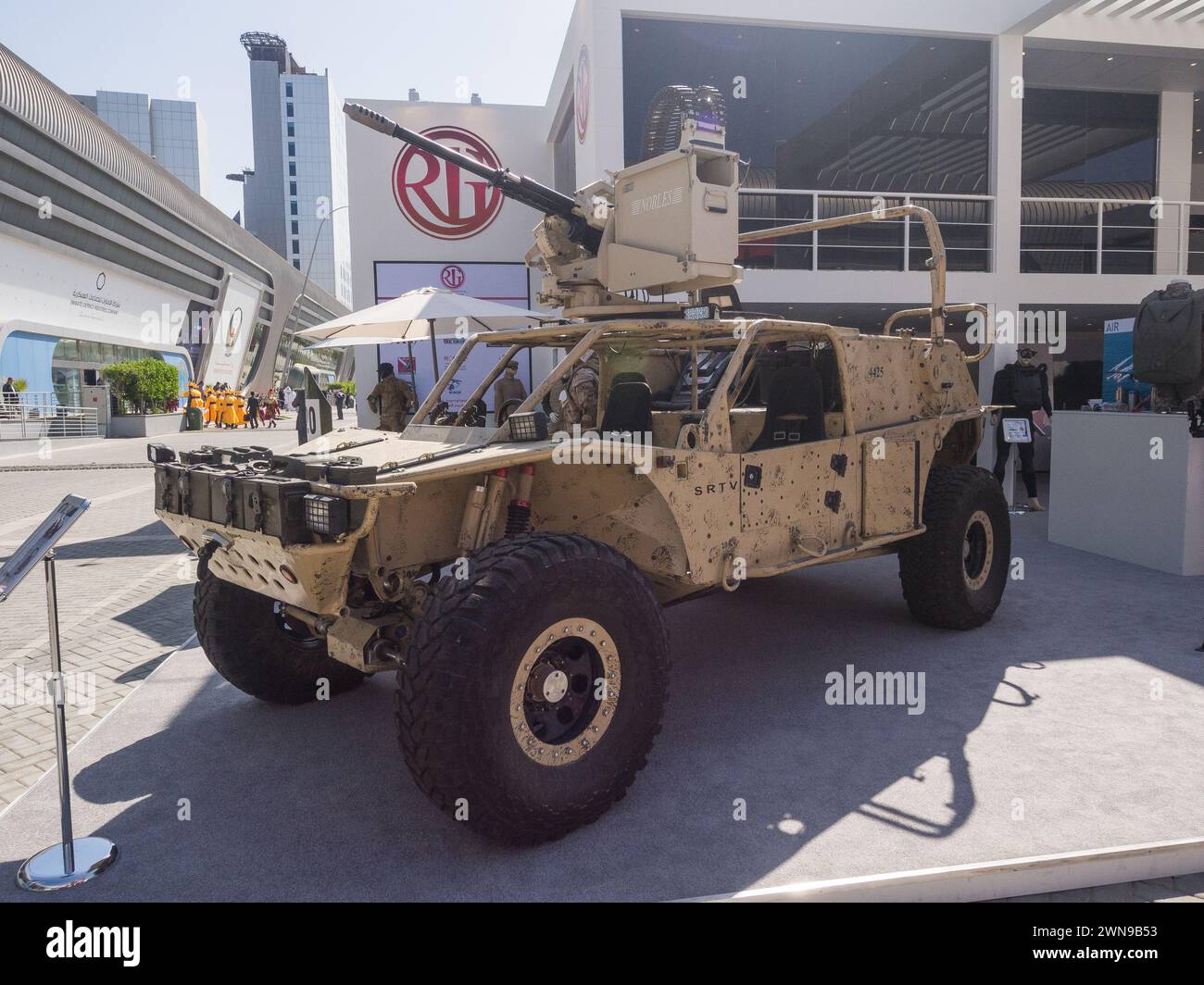 Abu Dhabi, UAE - Feb.25.2015: HDT Sword Light Tactical All-Terrain ...
