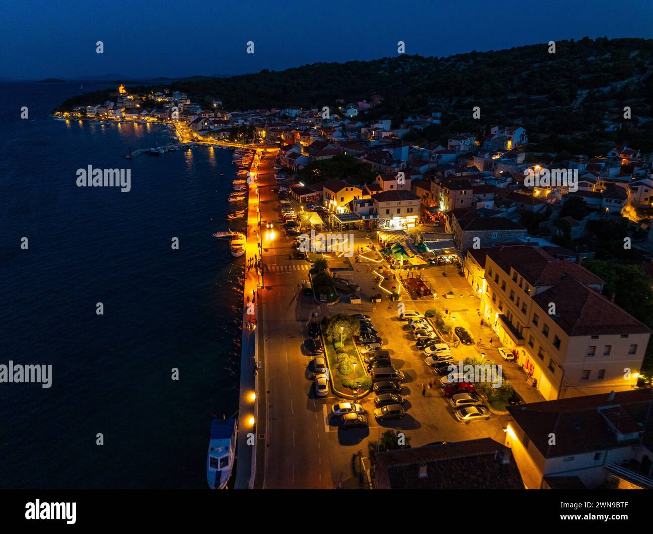Tisno, Murter island Stock Photo - Alamy
