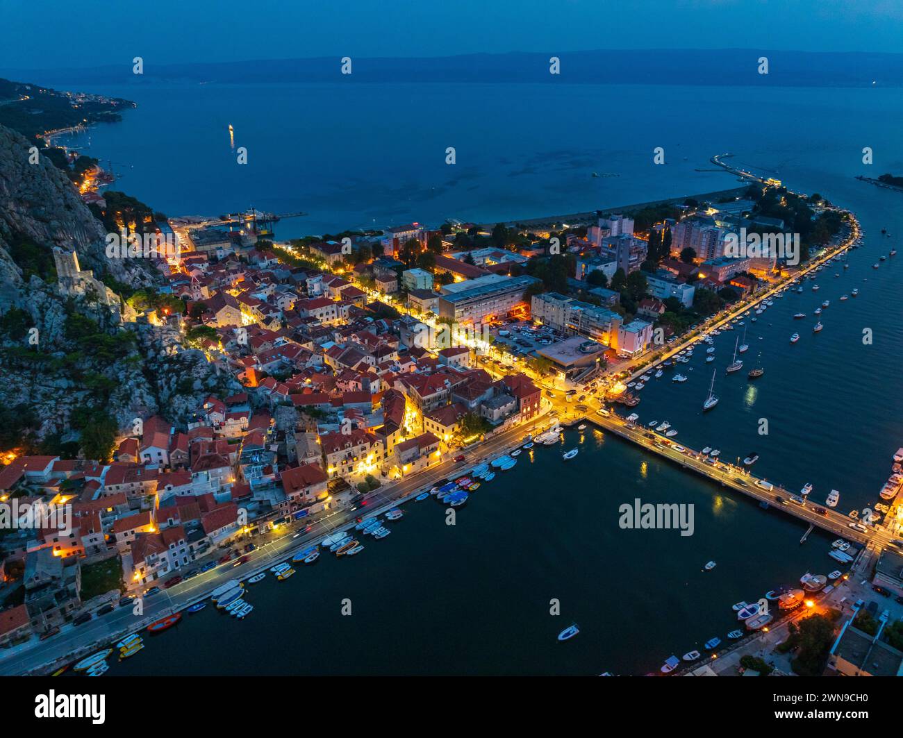 Omis drone hi-res stock photography and images - Alamy