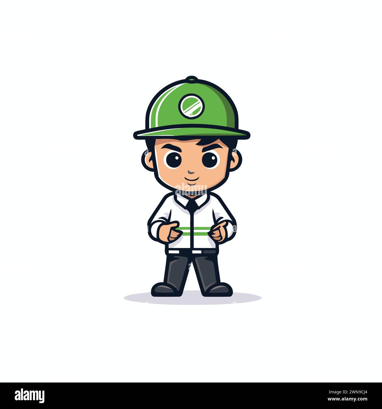 Engineer green Stock Vector Images - Alamy