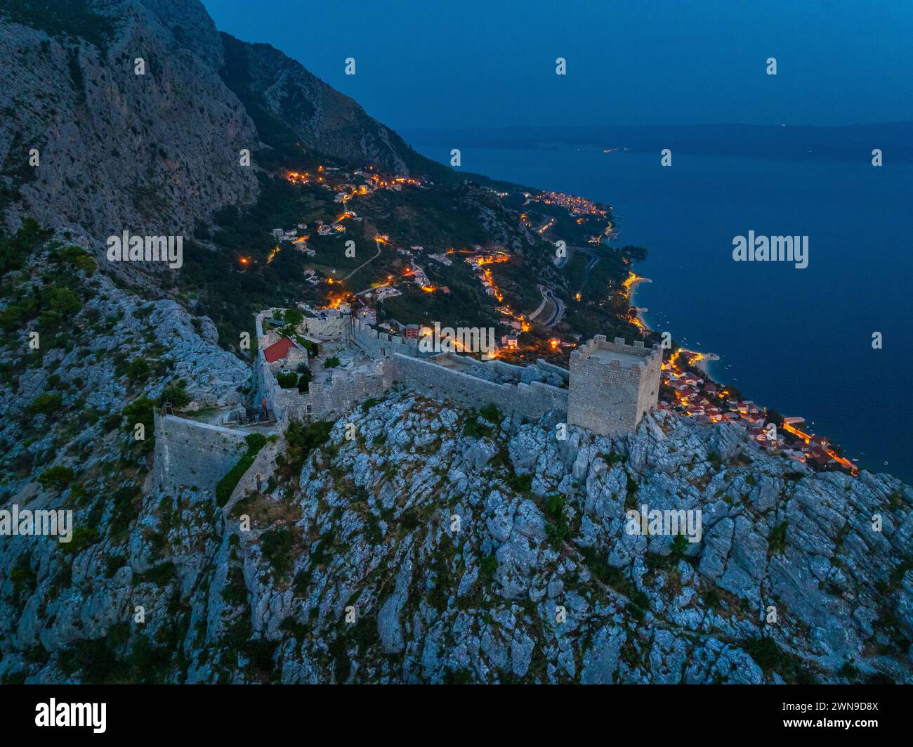 Omis drone hi-res stock photography and images - Alamy