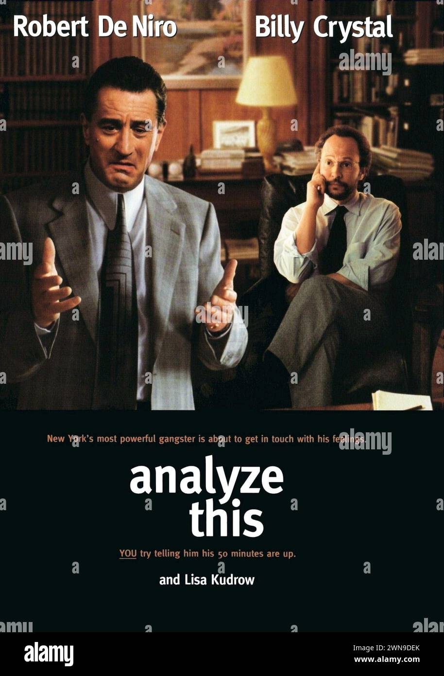 Analyze This poster Stock Photo - Alamy