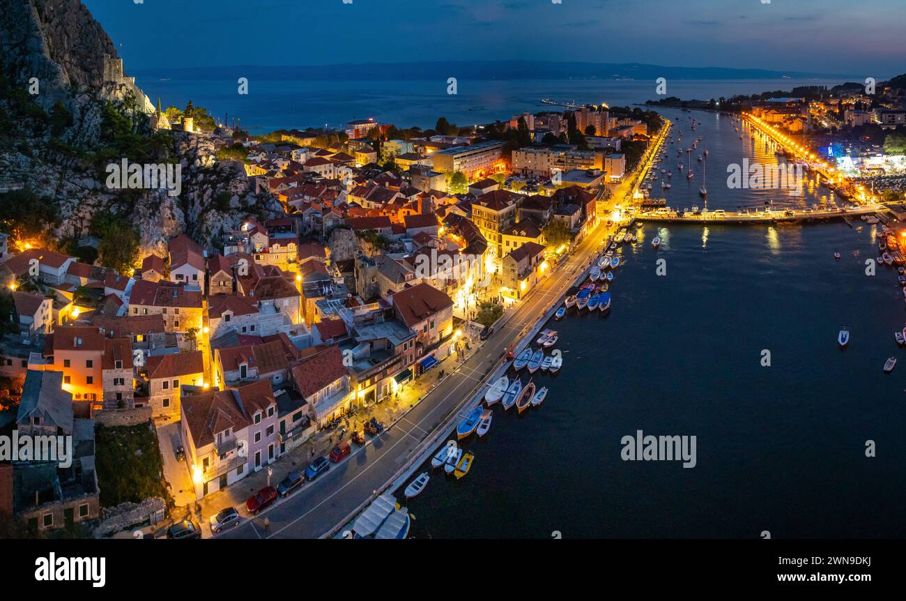 Omis drone hi-res stock photography and images - Alamy