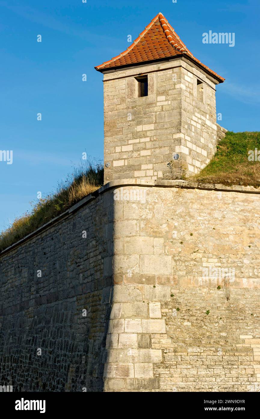 Guardhouse on fortress rampart, fortress wall, bastion Kaltes Eck ...