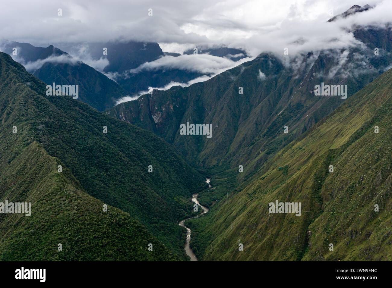 A river crosses through the Andes mountains. High quality photo Stock ...