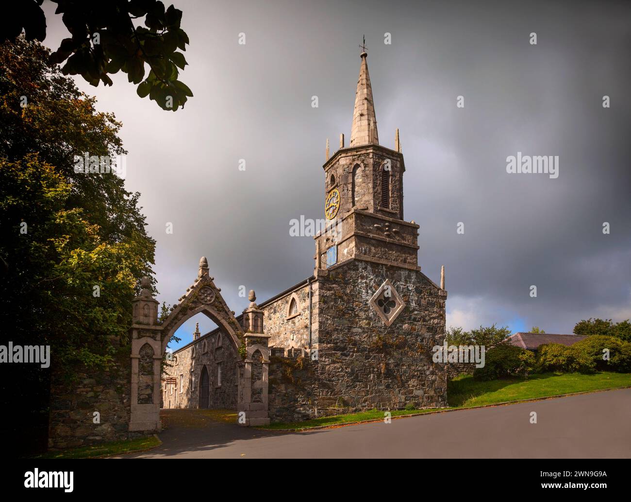 The Clanbrassil Barn in Tollymore Forest Park in County Down, Northern ...