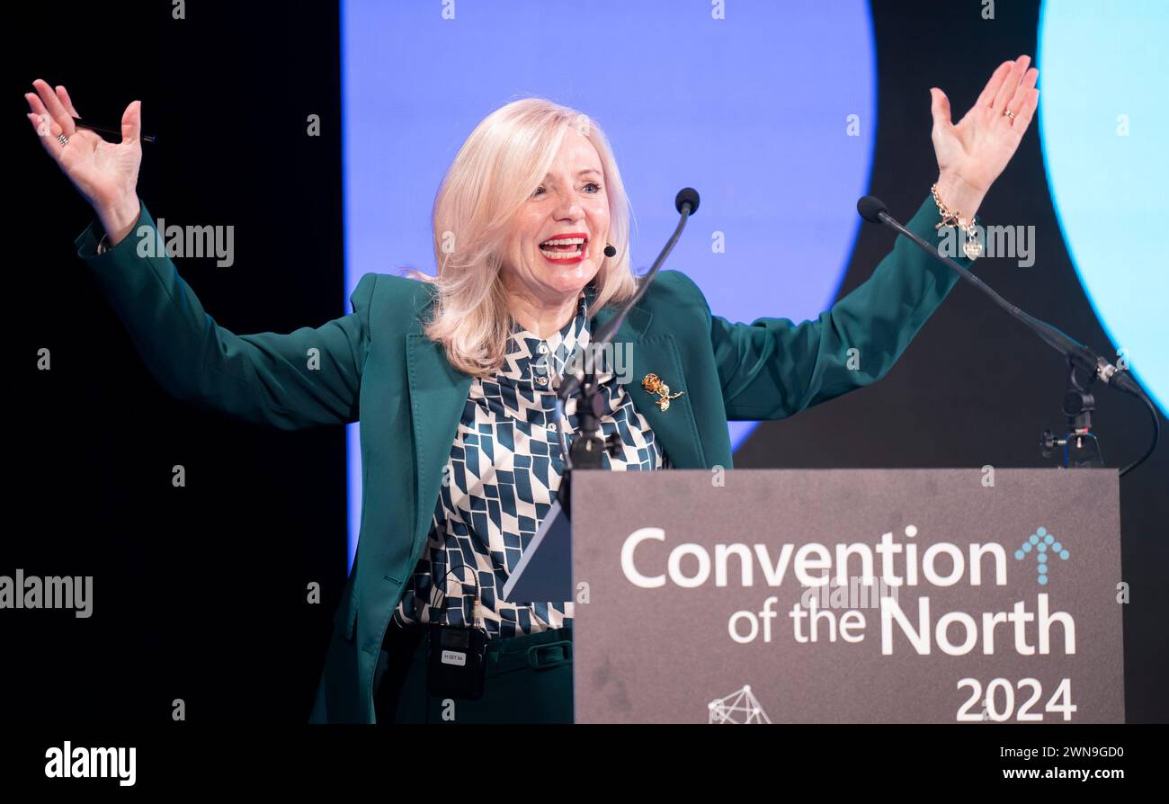 Mayor of West Yorkshire Tracy Brabin, during the Convention of the ...