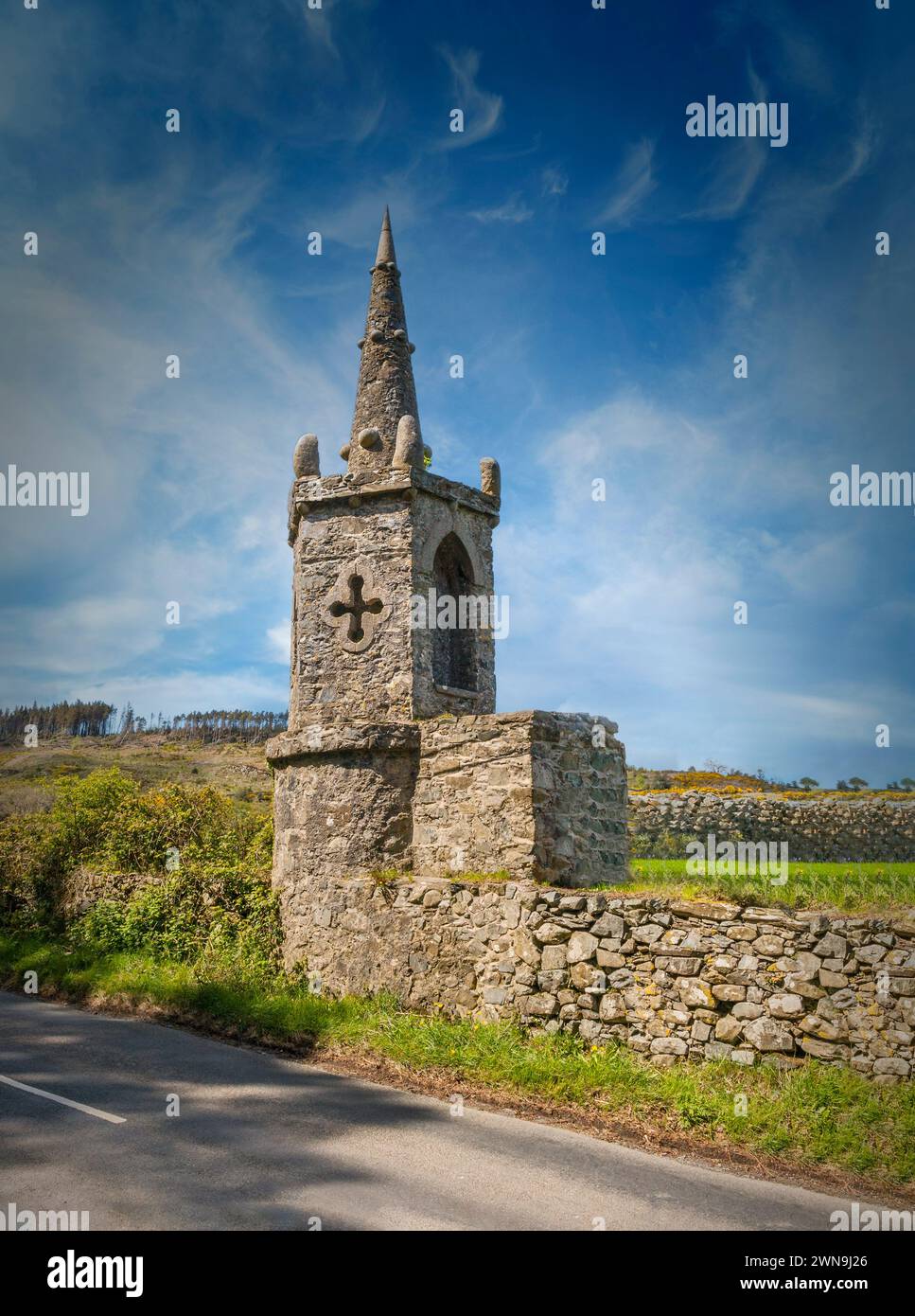 One of Viscount Limerick's Follies, near the Bryansford Gate in ...