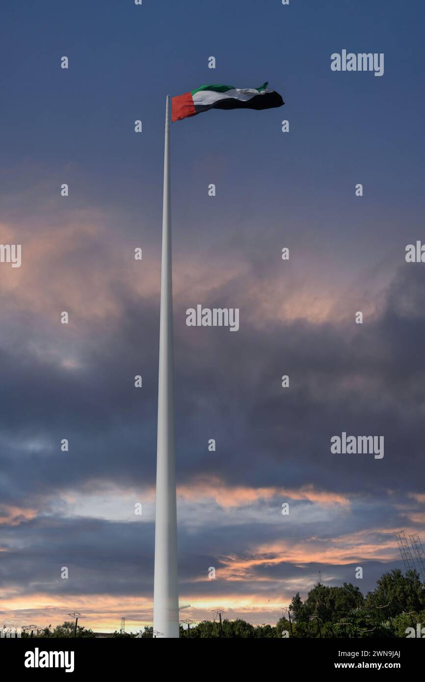 Uae government flag hi-res stock photography and images - Alamy