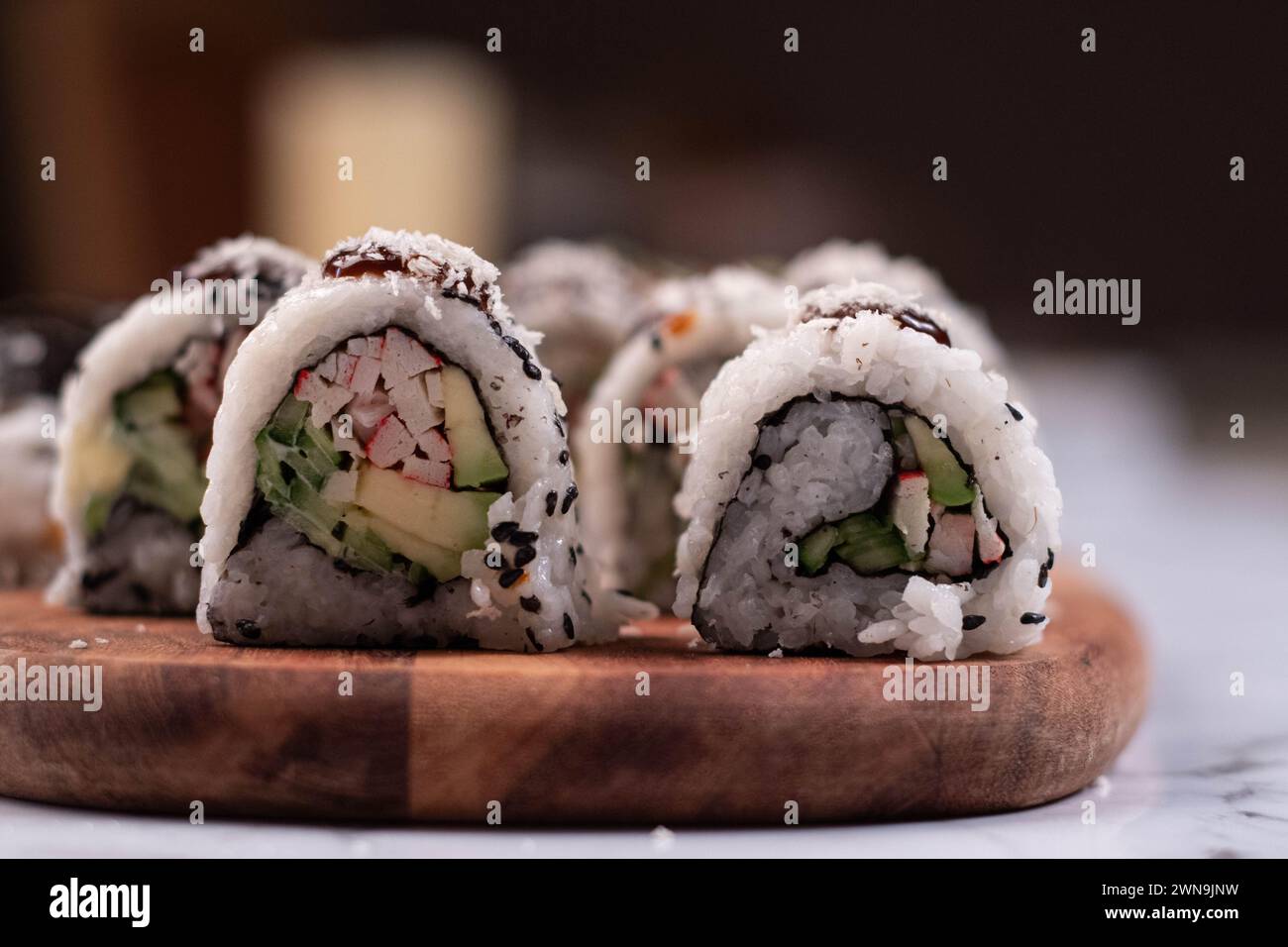 Kani sushi crab hi-res stock photography and images - Alamy