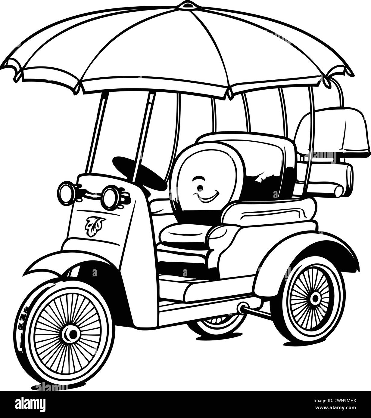 A tuk tuk Cut Out Stock Images & Pictures - Alamy