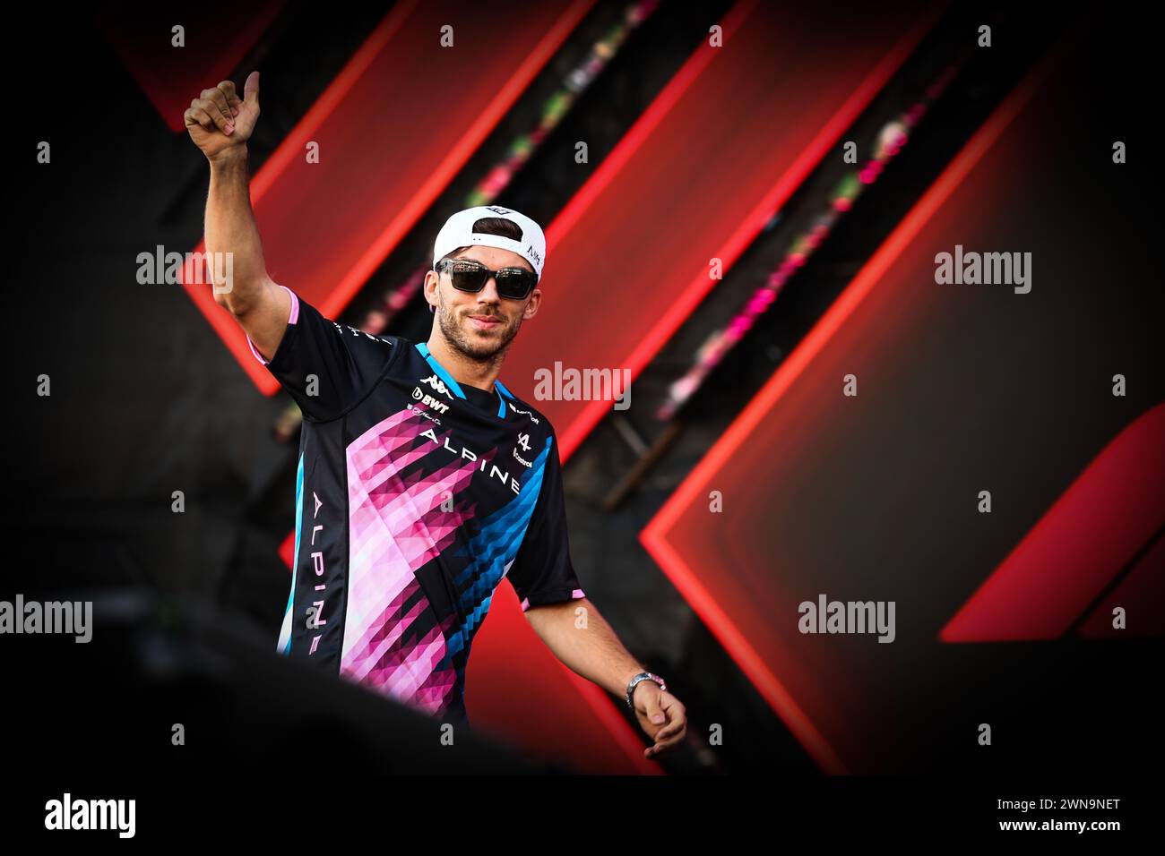 Bahrain gp fanzone hi-res stock photography and images - Alamy