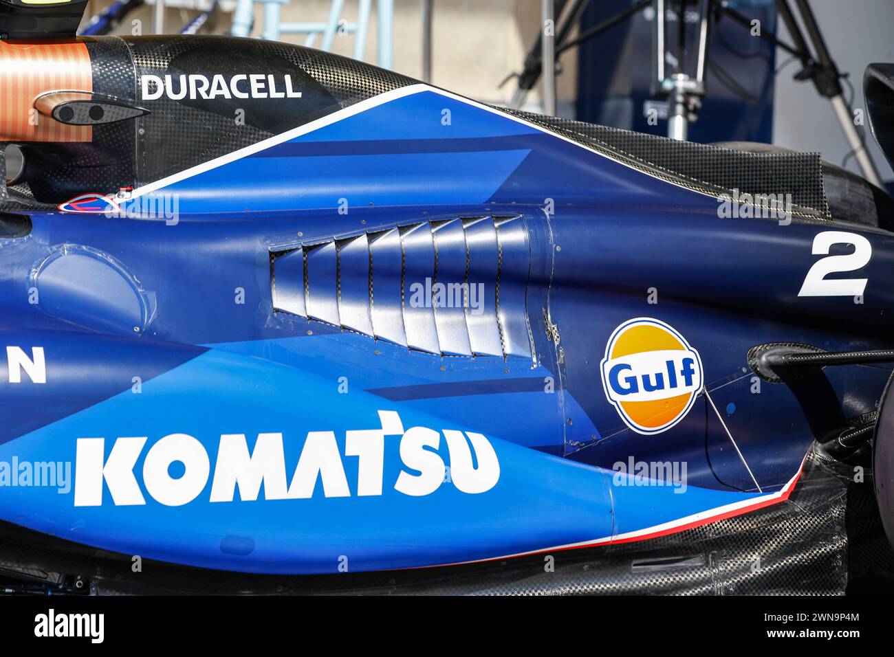 Williams Racing FW46, mechanical detail engine, moteur cover ...