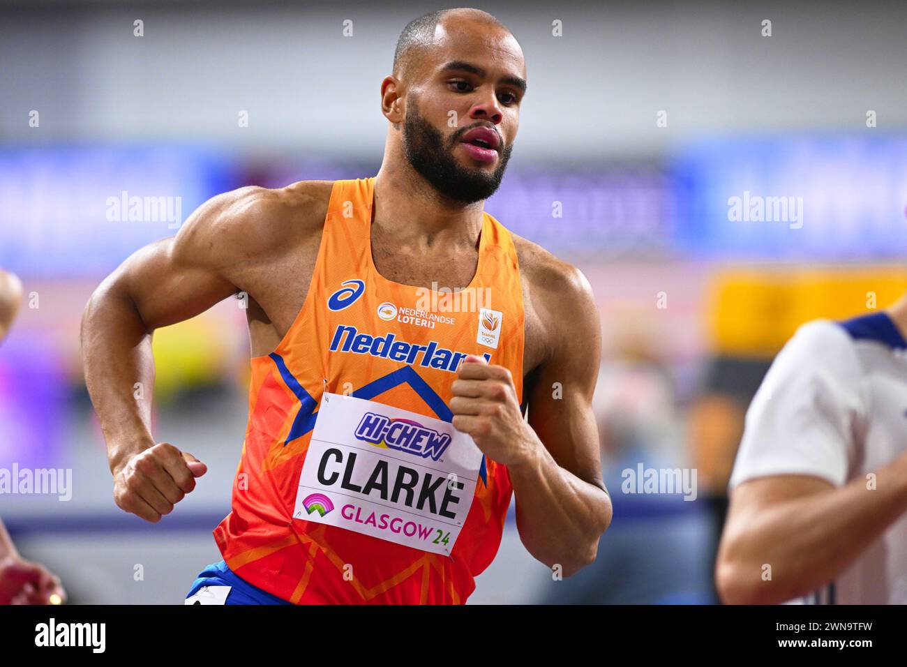 Glasgow, UK. 01st Mar, 2024. GLASGOW, SCOTLAND - MARCH 1: Ryan Clarke of The Netherlands ...