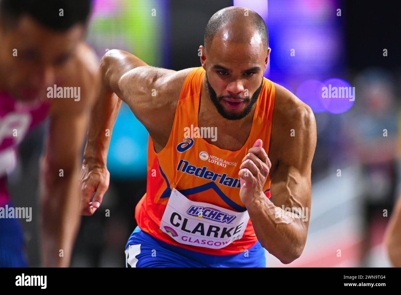 Glasgow, UK. 01st Mar, 2024. GLASGOW, SCOTLAND - MARCH 1: Ryan Clarke ...