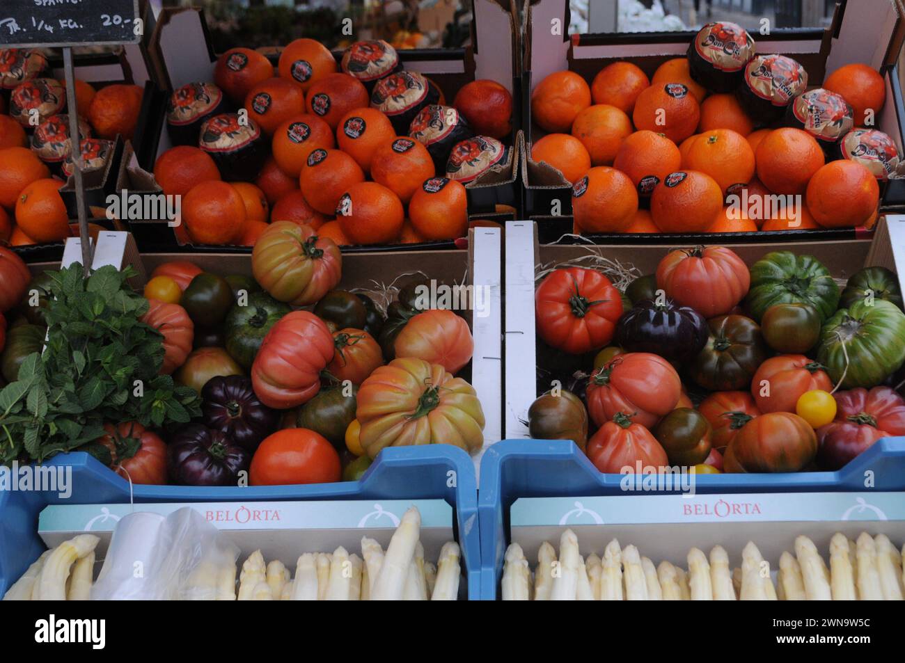 Copenhagen, Denmark/01 March 2024/farmer market or Fruit & vegetable ...