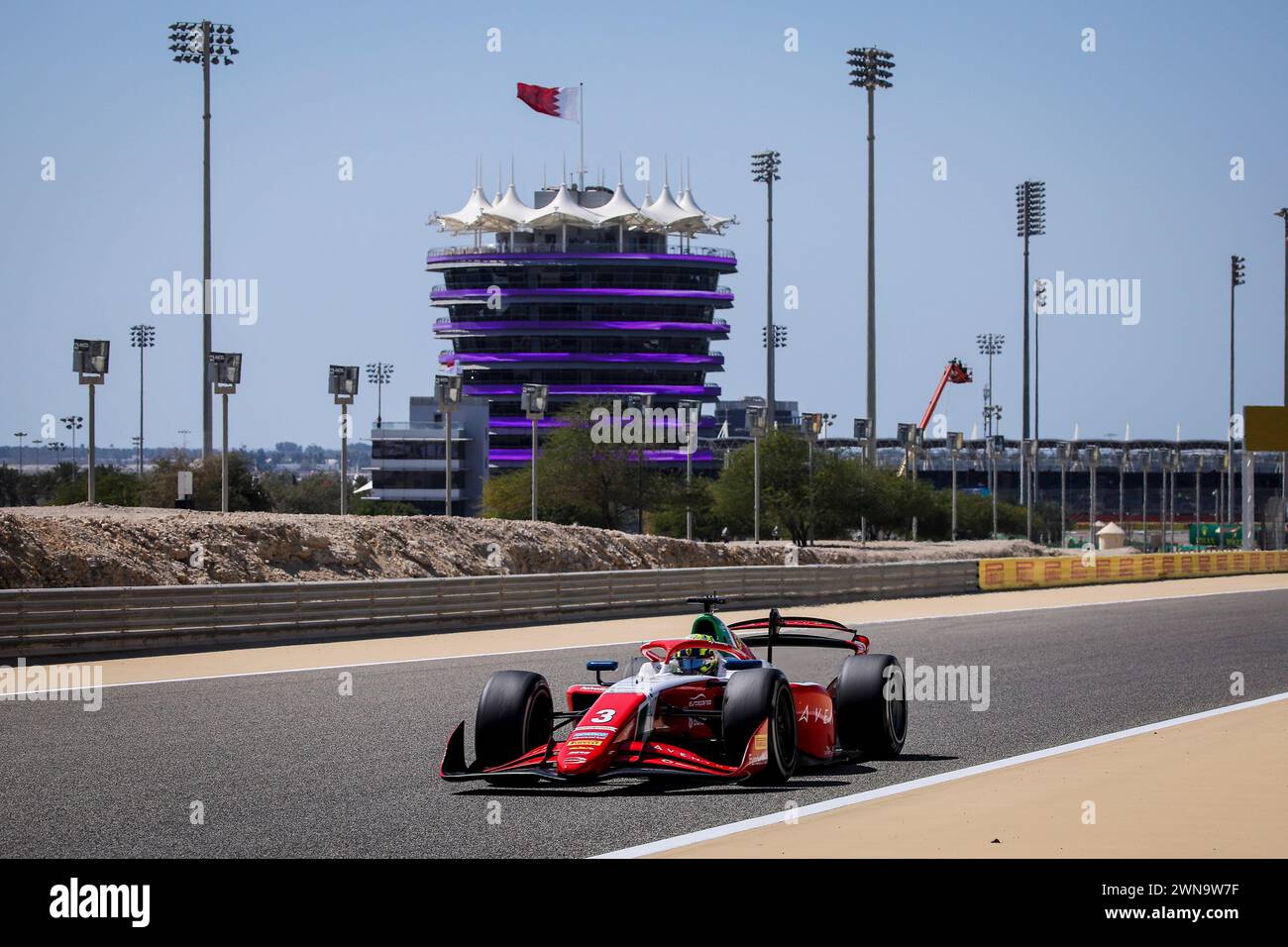 03 BEARMAN Oliver (gbr), Prema Racing, Dallara F2 2024, action during ...