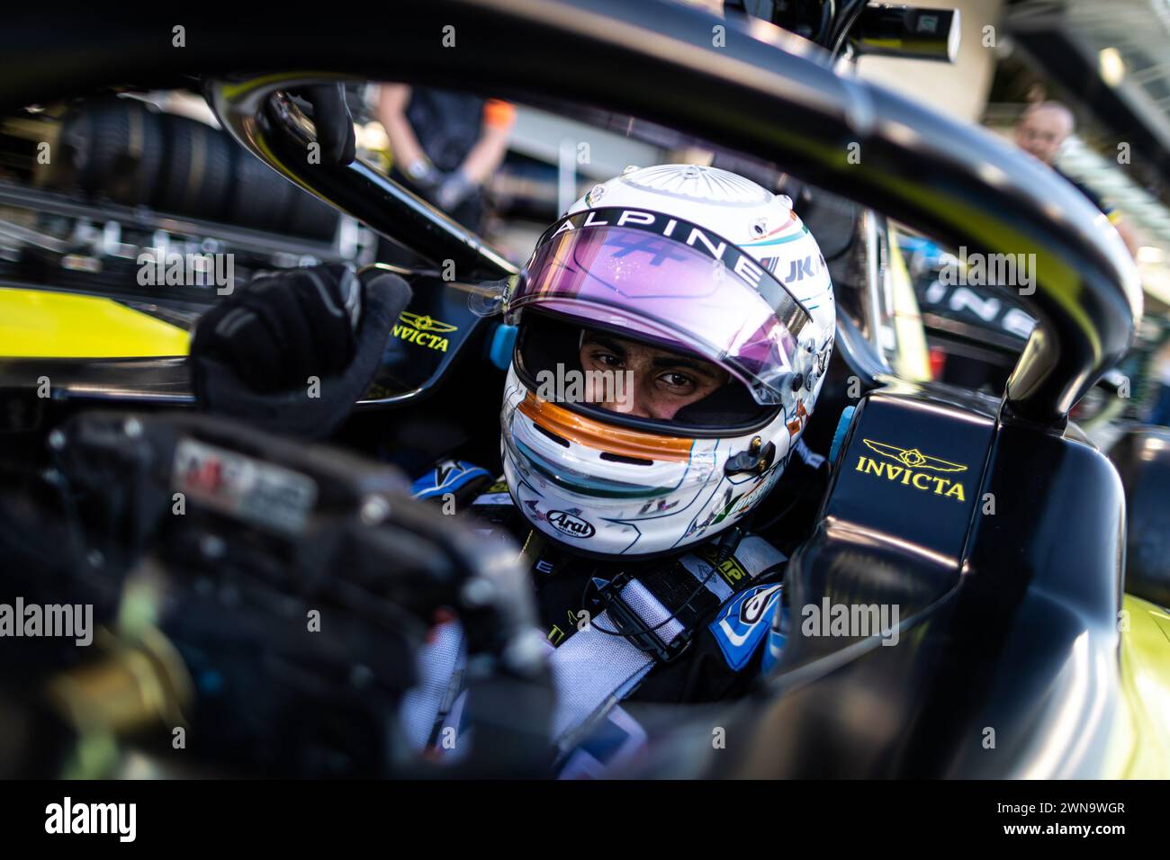 MAINI Kush (ind), Invicta Racing, Dallara F2 2024, portrait during the ...