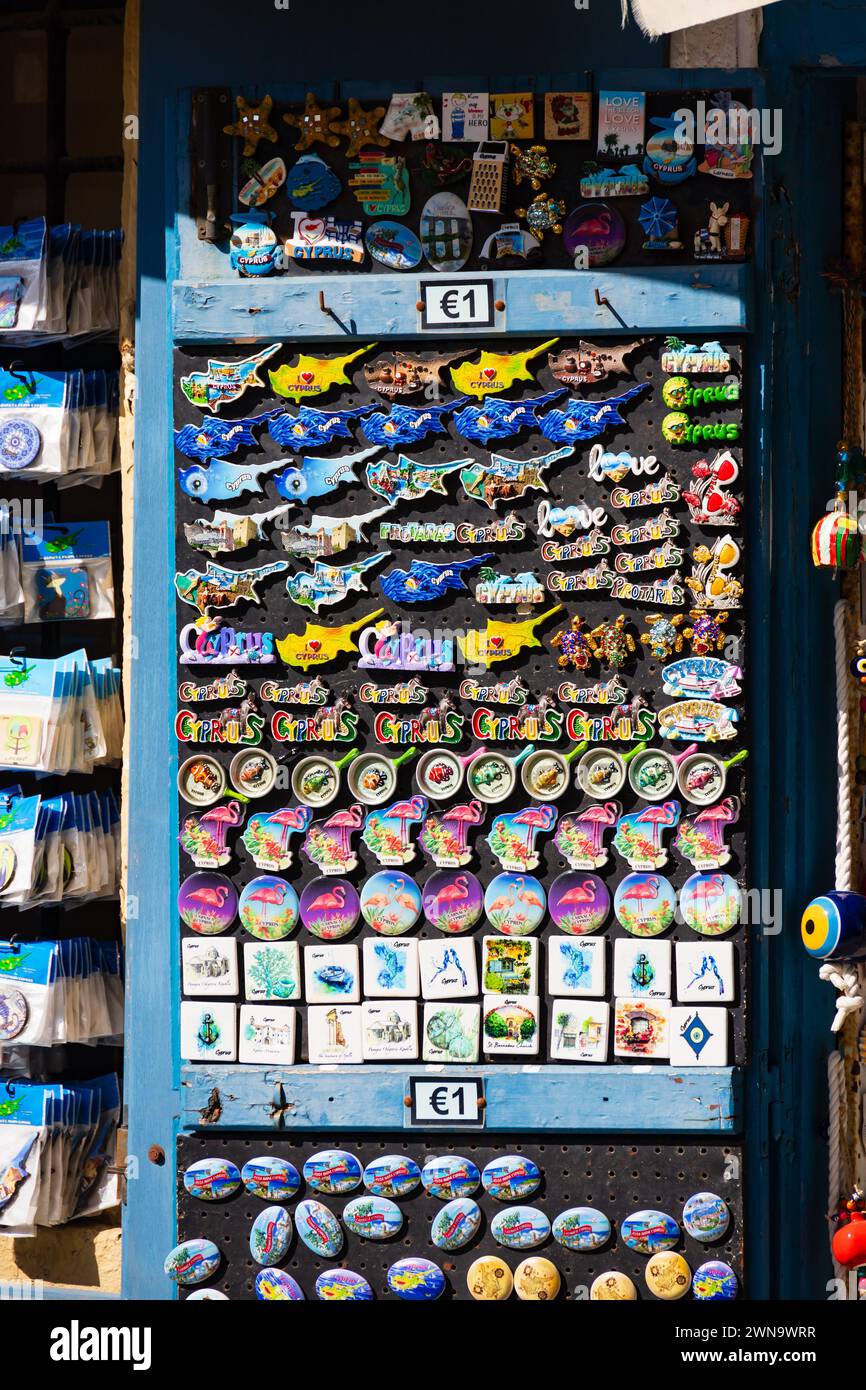 Cyprus larnaka souvenir shop hi-res stock photography and images - Alamy