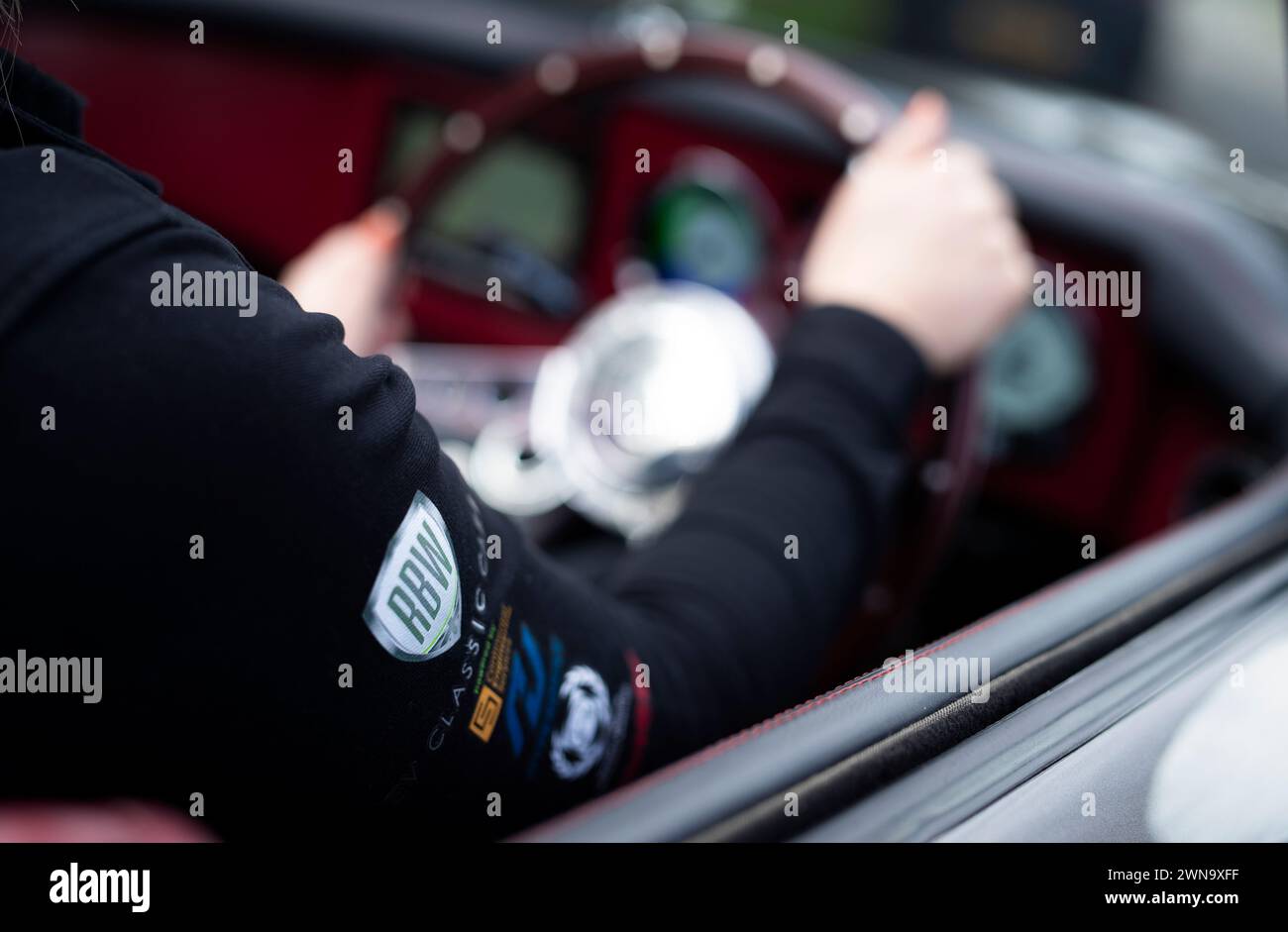 File Photo Electric RBW Roadster. The battery powered classic car is ...