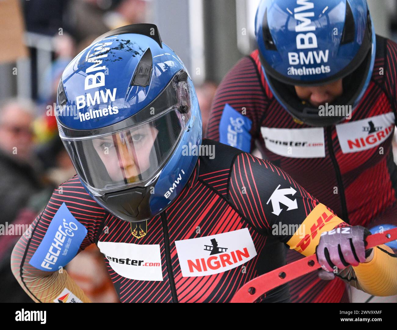 Winterberg, Germany. 01st Mar, 2024. Bobsleigh: World Championships ...