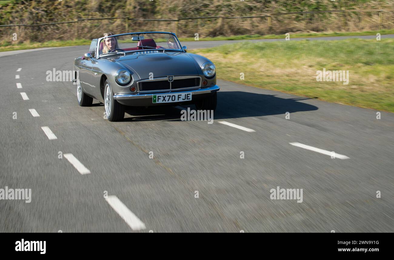File Photo Electric RBW Roadster. The battery powered classic car is ...