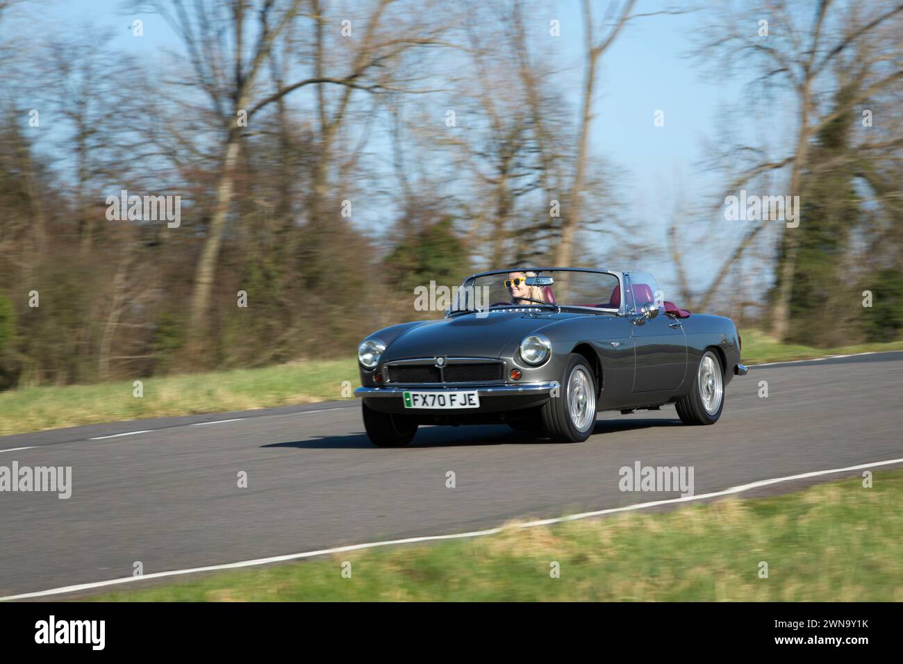 File Photo Electric RBW Roadster. The battery powered classic car is ...