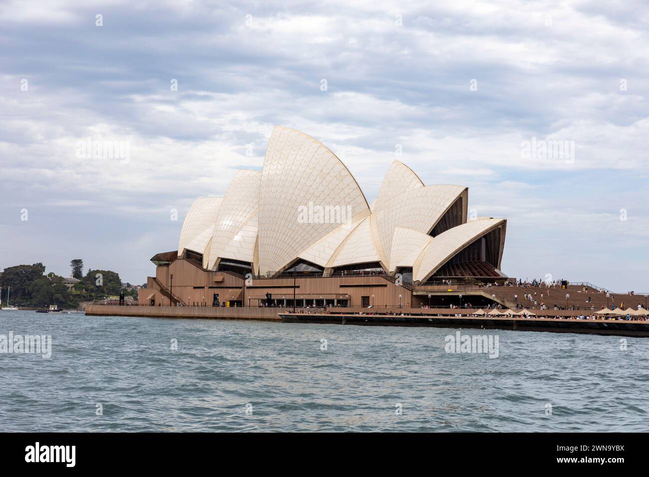 Sydney Opera House at Bennelong point Sydney harbour,NSW,Australia ...