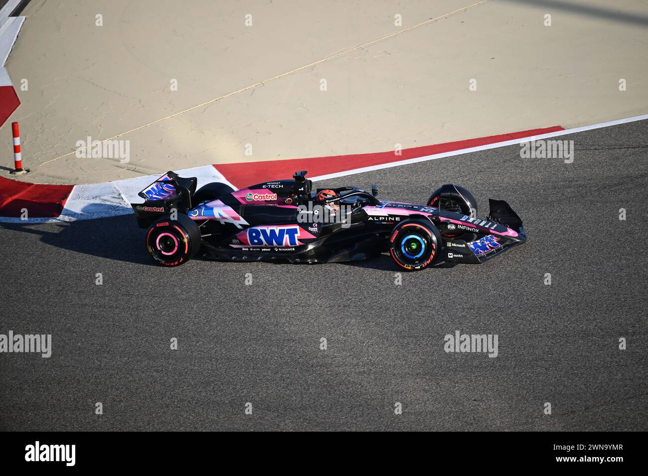 Alpine bahrain f1 2024 hi-res stock photography and images - Alamy
